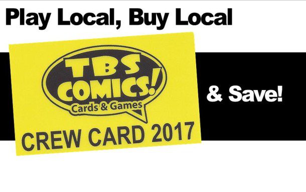 It's time to get your TBS Crew Card 2017 - TBS Comics